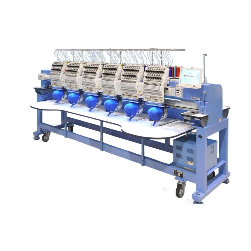 6 Head Embroidery Machines